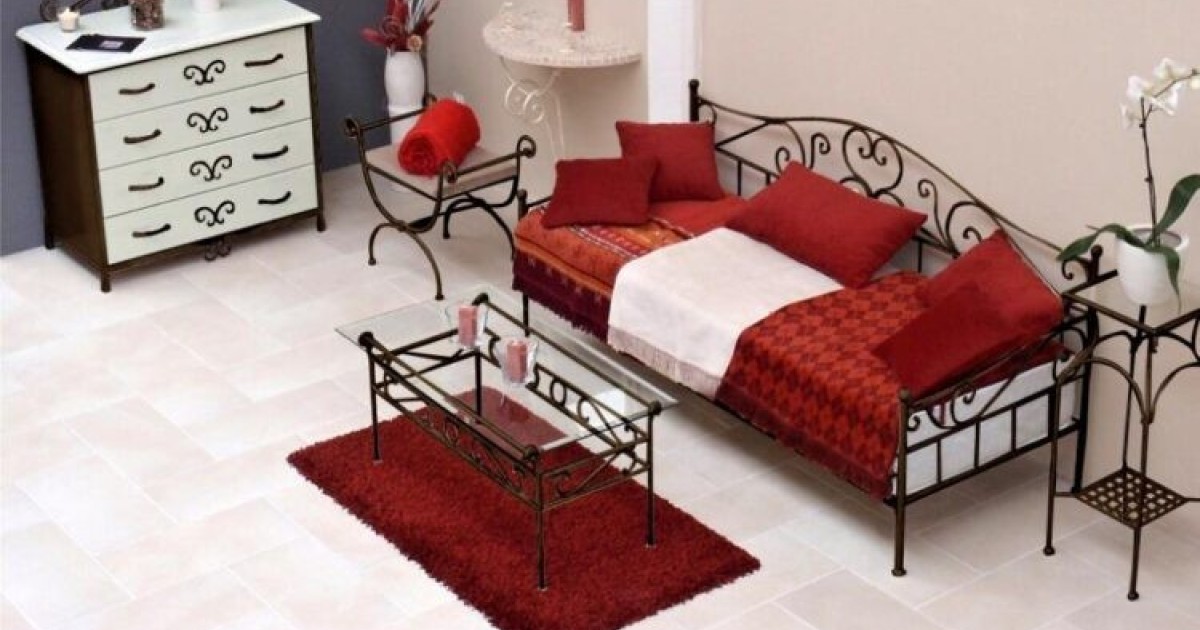 MALAGA - designový kovový gauč | DreamLux