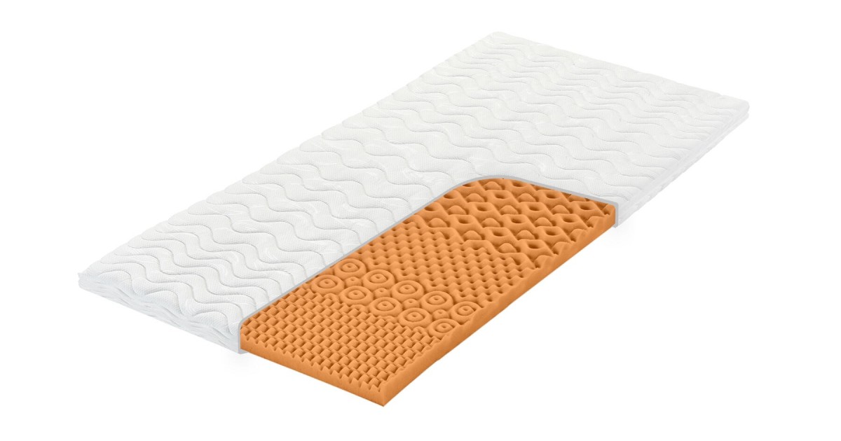 Topper VISCO 5 cm - paměťová krycí matrace 90 x 200 cm s volitelnou ...
