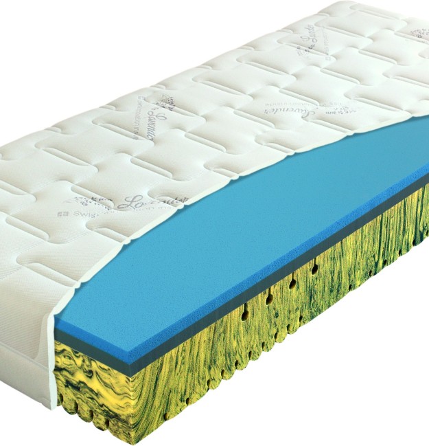 HERBAL visco - matrace předurčena pro spaní na boku 110 x 220 cm | DreamLux